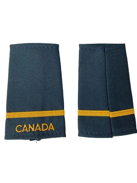 CANADIAN ARMED FORCES Rank Epaulets Air Force - Officer Cadet $9.49 ...
