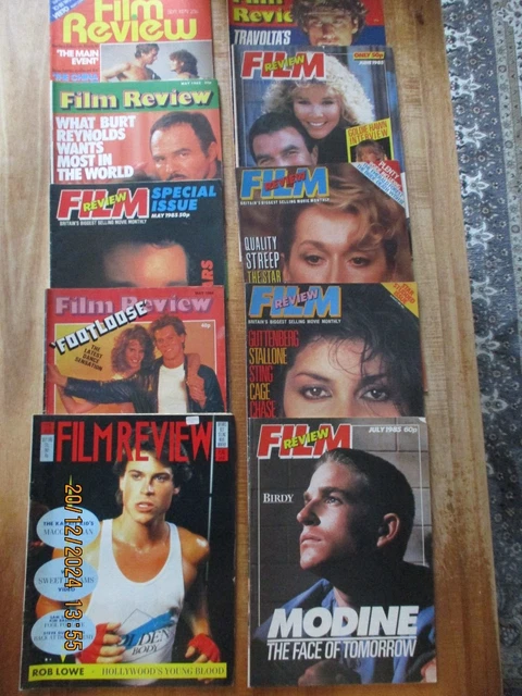 10 FILM REVIEW Magazines All pictured Complete £10.78 - PicClick UK