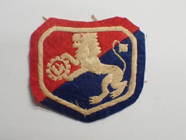 ORIGINAL EXILED Ww2 Polish Army 6Th Lwow Infantry Regt Tunic Badge £1. ...