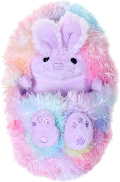 CURLIMALS RAINBOW BUNNY called Bo, Cute Interactive Rabbit Teddy Bear ...