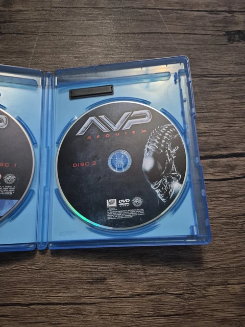 ALIENS VS. PREDATOR Requiem - Blu Ray & DVD - 2 Disc Set! $8.89 ...