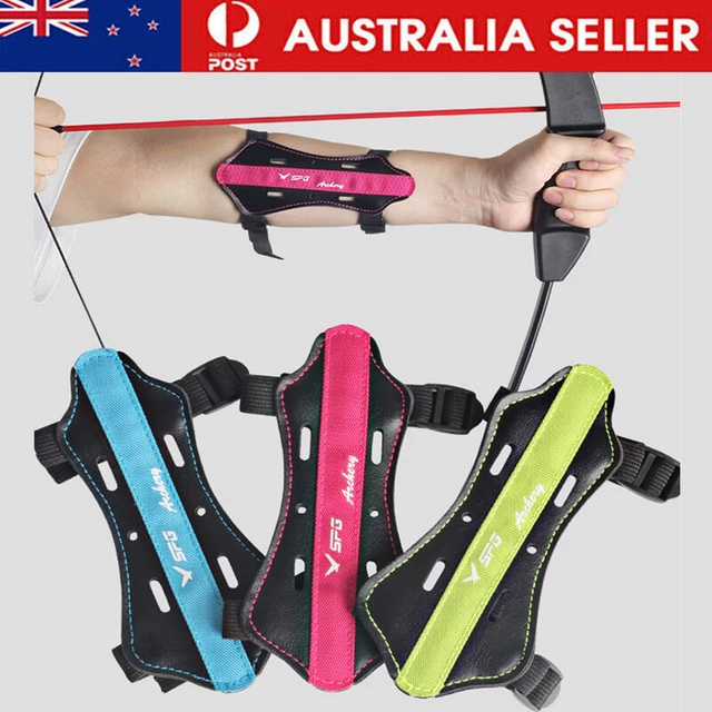 KIDS ADJUSTABLE ARCHERY Arm Guard Lightweight Forearm Protector Guard ...
