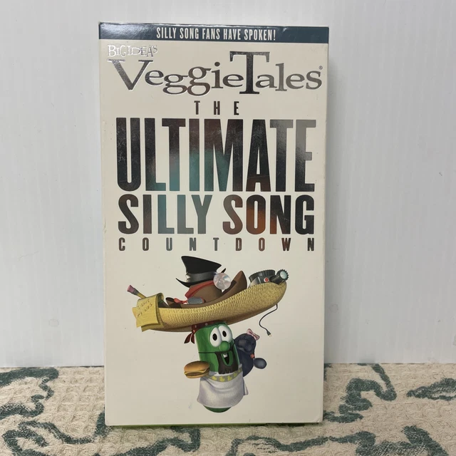 VEGGIE TALES VEGGIETALES The Ultimate Silly Song Countdown (VHS 2001 ...