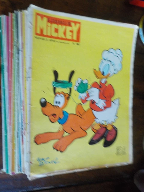 LOT DE 18 journal mickey des années 70 en l'état. EUR 5,00 - PicClick FR