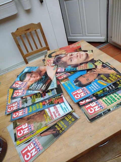 LOT DE 27 Revues Ciné Télé Revue EUR 35,00 - PicClick FR