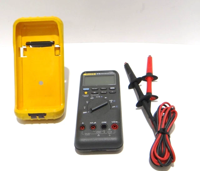 FLUKE 87 III: True RMS Multimeter With Alligator Clip Test Leads ...