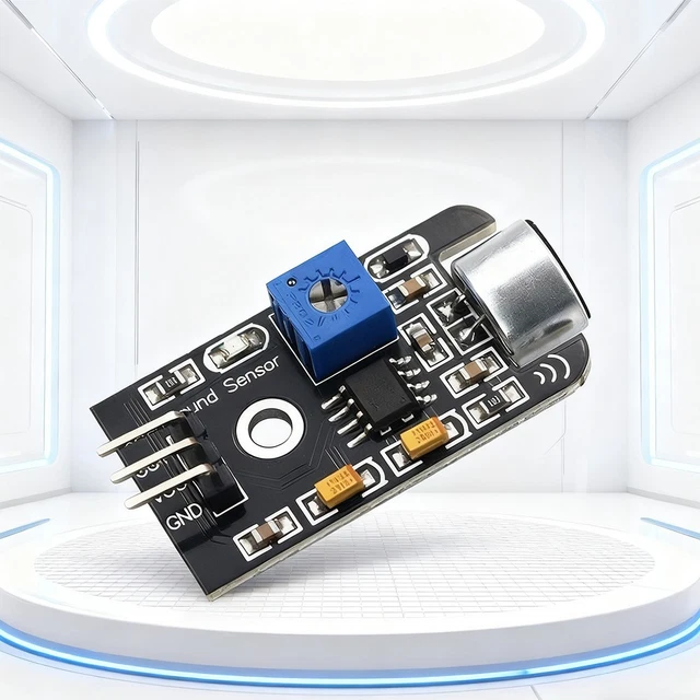 FOR ARDUINO COMPATIBLE Microphone Sensor Module KY 037 Adjustable Gain ...