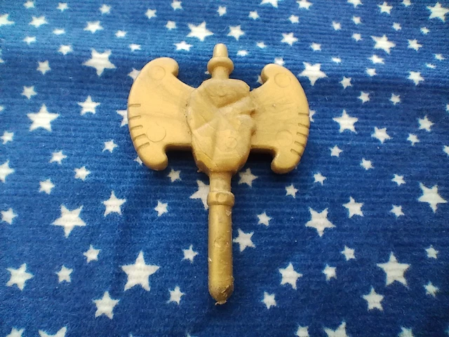 RARE BRIMSTONE AXE Weapon Rock Lords Gobots 1984 Bandai Tonka Vintage ...