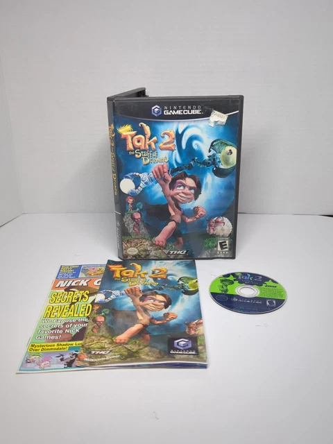 TAK 2: THE Staff of Dreams (Nintendo GameCube, 2004) COMPLETE CIB $14. ...