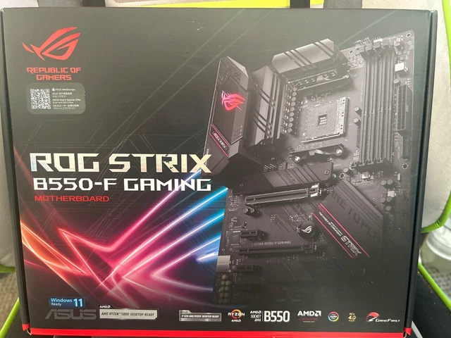 ASUS ROG STRIX B550-F Gaming Motherboard Socket (PC) AMD AM4 Form ...