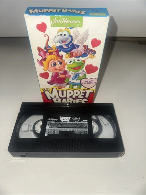 MUPPET BABIES: BE My Valentine VHS Tape 1994 Jim Henson Kermit Piggy ...