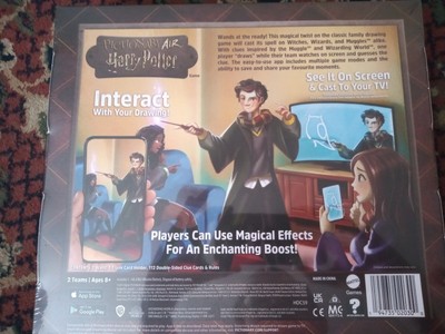 MATTEL PICTIONARY AIR Harry Potter Family Drawing Game New Sealed £25. ...