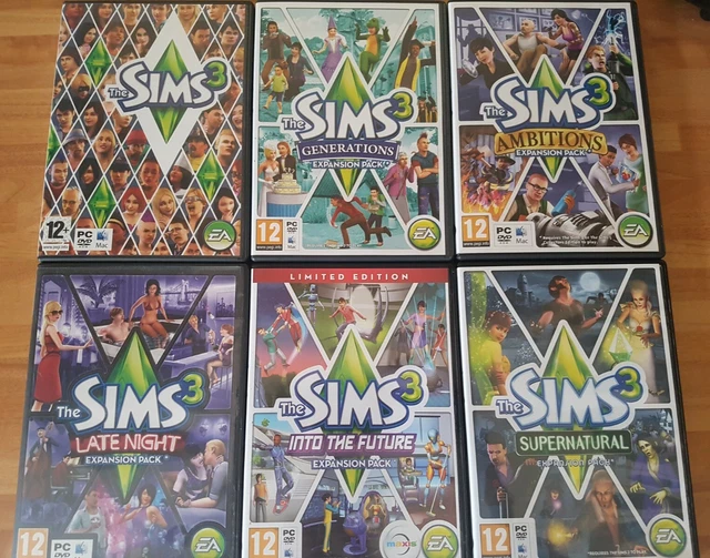 THE SIMS 3 Base Game & Expansion Packs Bundle/Joblot (PC: Mac) £14.64 ...