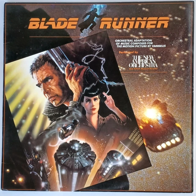 BLADE RUNNER - Vangelis - Full Moon / Warner Brothers - Soundtrack Lp ...