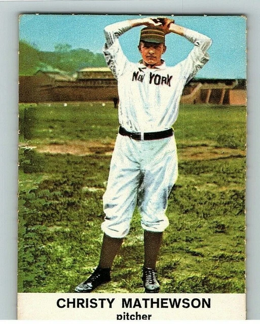 1961 GOLDEN PRESS 24 Christy Mathewson Hof Hall Baseball Fame Ny Giants ...