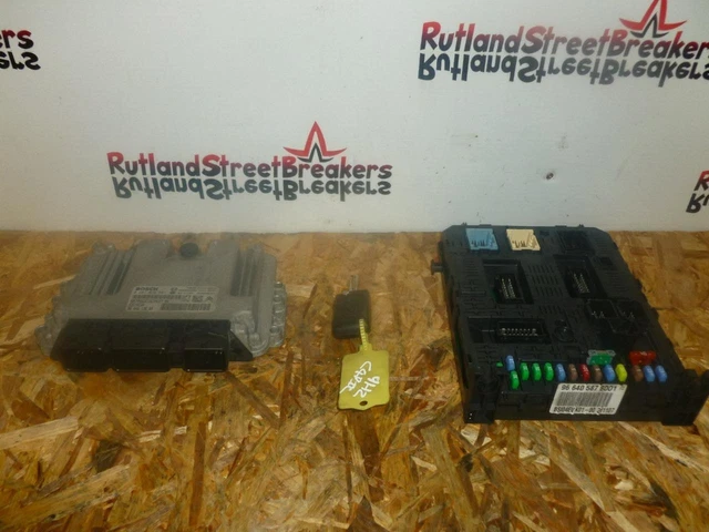 CITROEN C4 GRAND Picasso Kit Ecu Complet Avec Clé 0281012981 ...