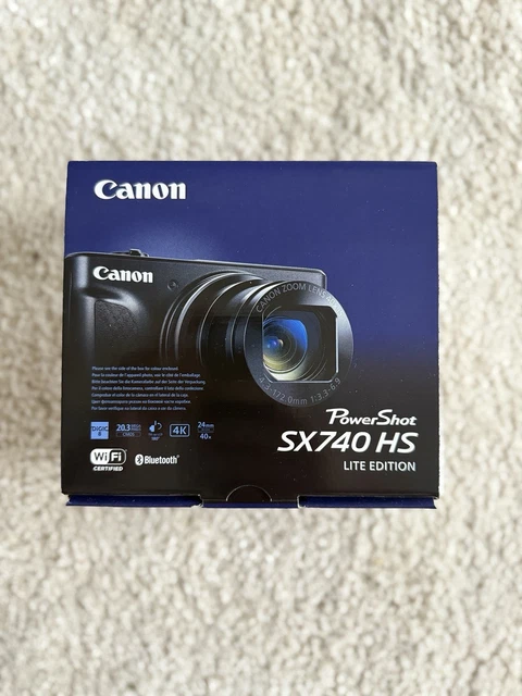CANON POWERSHOT SX740 HS LITE EDITION-Kamera, Schwarz EUR 573,00 - PicClick DE