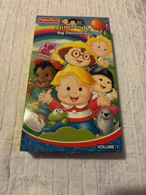 FISHER PRICE LITTLE People VHS Tape 2002 Volume 1 Big Discoveries ...