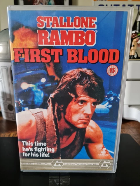 FIRST BLOOD BIG Box vhs tapes ex rental £1.99 - PicClick UK