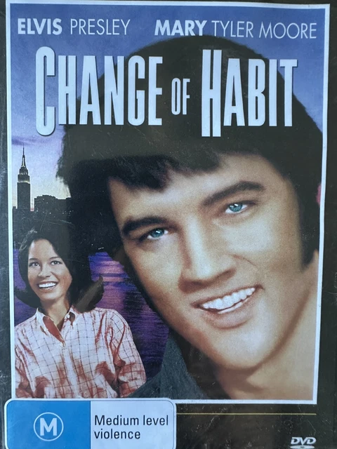 BRAND NEW CHANGE Of Habit (DVD, 1970) R4 Movie Elvis Presley | Mary ...