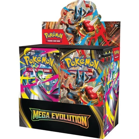 POKEMON TCG MEGA Evolution BOOSTER BOX Factory Sealed 36 Packs Eng EUR ...