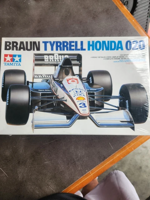 BRAUN TYRRELL HONDA 020 1/20 Scale Model Car Kit Sealed EUR 45,70 ...