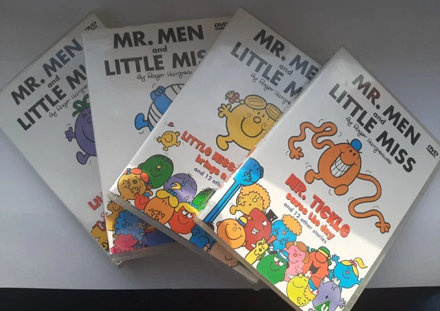 MR MEN AND Little miss 4x DVD Bundle. £2.50 - PicClick UK