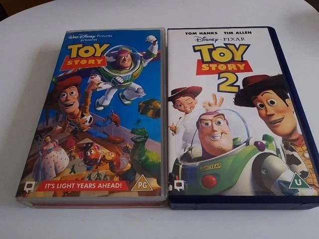 TOY STORY 1&2 VHS Disney Pixar Kids Bundle £6.95 - PicClick UK