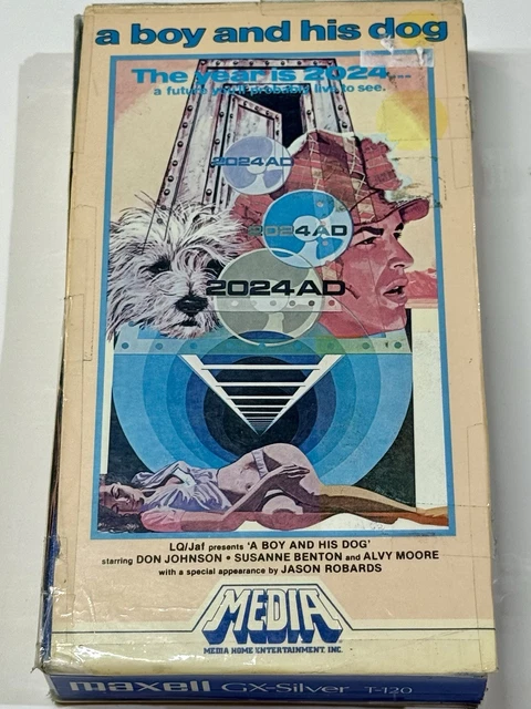 VINTAGE 1982 VHS Tape A Boy And His Dog Sci-Fi Don Johnson Jason ...