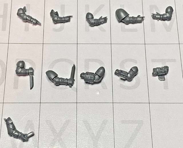 WARHAMMER 40K PRIMARIS Space Marine Arms Gesturing/Pointing/Comms (BITS ...