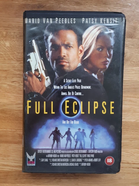 FULL ECLIPSE PATSY Kensit VHS Video Ex Rental Big Box 20-20 Vision Cert ...