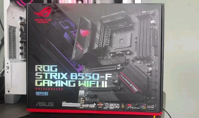 ASUS ROG STRIX B550-F GAMING WIFI II Socket AM4, AMD Motherboard £139. ...