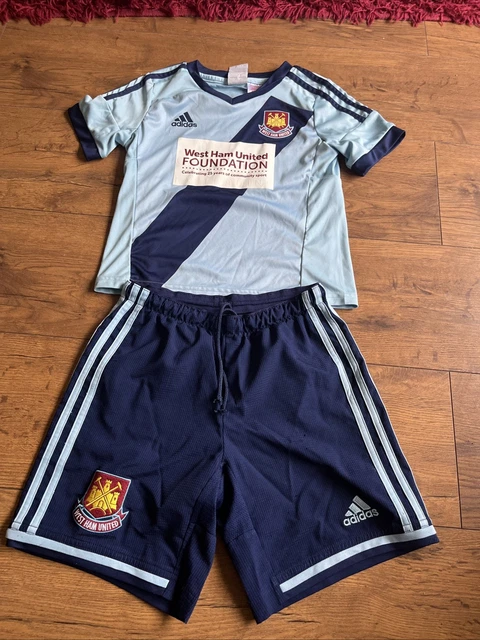 WEST HAM UNITED Adidas 3rd Kit YXL Alpari FX Trading Age 4-5 Years £16. ...