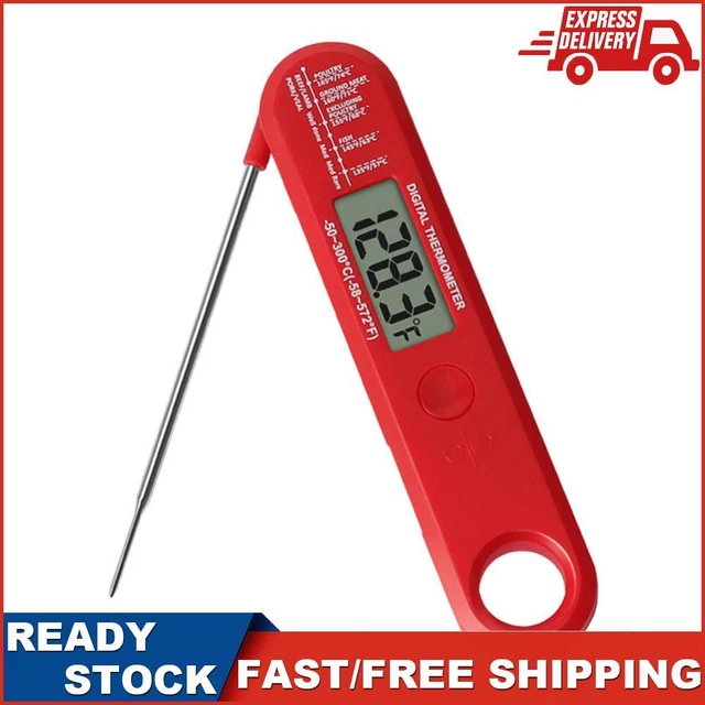 DIGITAL MEAT THERMOMETER Instant Read Cooking Thermometer for Grill and ...