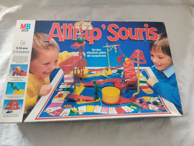JEU ATTRAP SOURIS - MB - Vintage 1986 - Complet Boulet Remplacé Par Une ...