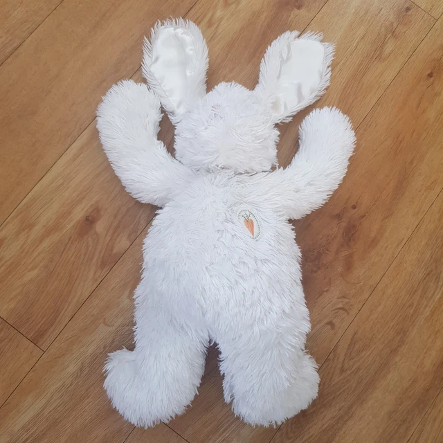 BUNNIES BY THE Bay Rabbit White Soft Toy Plush Comforter Carrot £19.99 ...