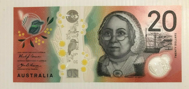AUSTRALIAN $20 CIRC Banknote With Rare Signatures Lowe / Fraser Last ...