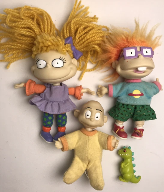 VINTAGE RUGRATS TOY dolls 4” figures 90s Chuckle,Angelica,Dill ...