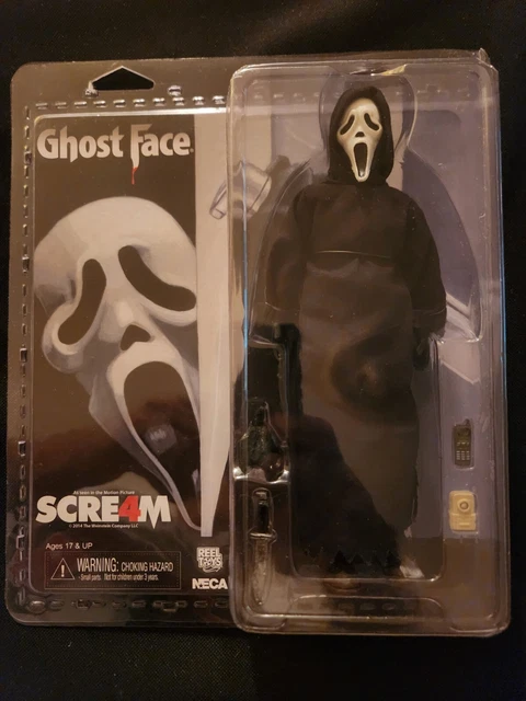 NECA REEL TOYS Scream 4 GHOST FACE Retro Style Clothed Figure 2014 ...