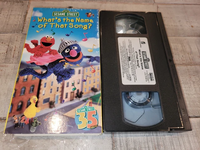 SESAME STREET: WHAT'S the Name of That Song? (VHS, 2004) $24.50 ...