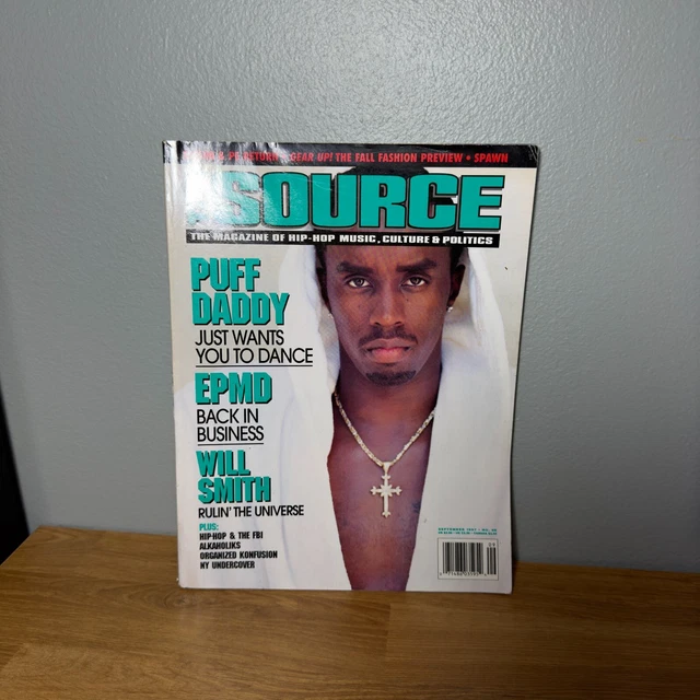 THE SOURCE MAGAZINE September 1997 Issue No 96 Hip-Hop Rap VTG Puff ...