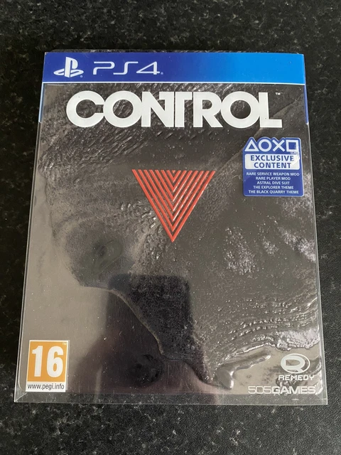 CONTROL DELUXE STEELBOOK Edition PS4 (excellent Condition. Codes USED ...