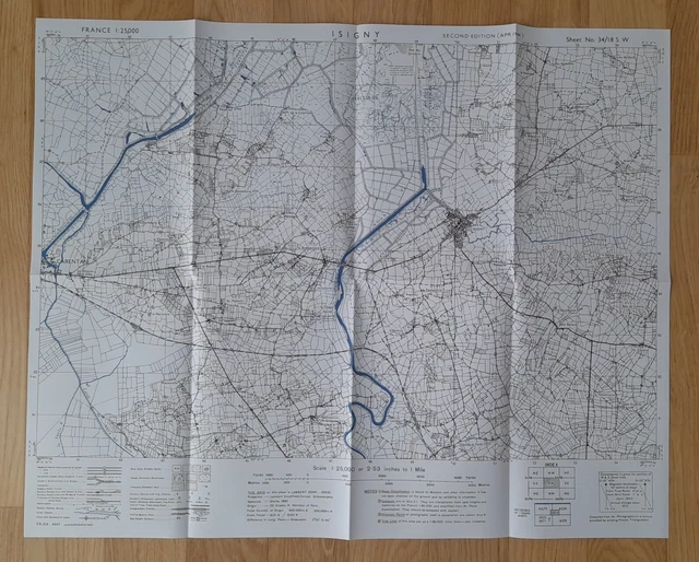 CARTE PARA US WW2 Isigny repro EUR 12,00 - PicClick FR