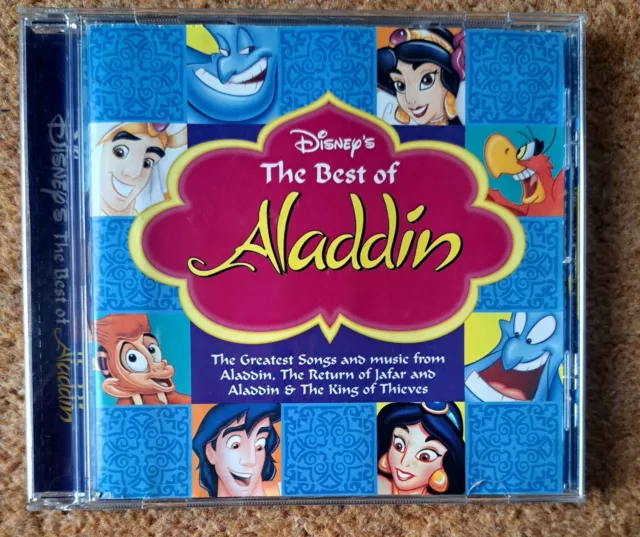Disneys The Best Of Aladdin Inc Return Of Jafar And King Of Thieves Soundtrack £2999 Picclick Uk