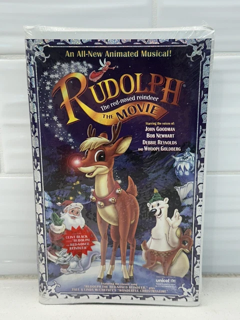 RUDOLPH THE RED-NOSED Reindeer: The Movie (VHS, 1998, Clam Shell ...