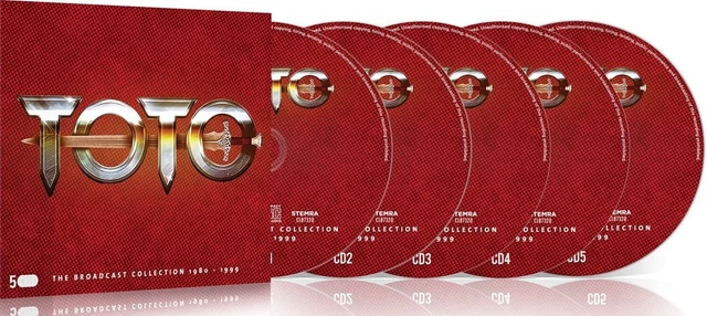 TOTO - THE Broadcast Collection 1980-1999 coffret 5 cd. Neuf EUR 23,36 ...