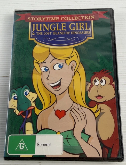 JUNGLE GIRL & The Lost Island of Dinosaurs - New & Sealed DVD (Region 4 ...