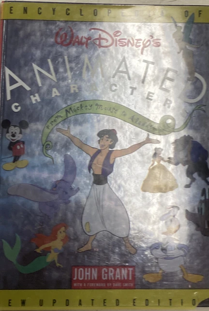 WALT DISNEY’S ENCYCLOPEDIA of animated characters first edition 1993 £ ...