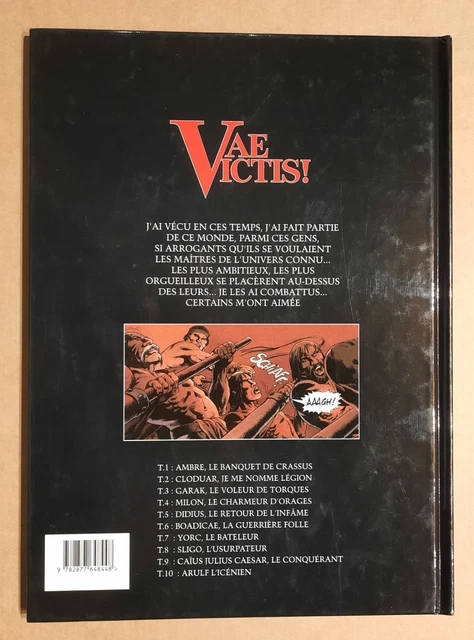 VAE VICTIS TOME 10 Arulf l'Icénien EO ETAT NEUF Rocca Mitton EUR 9,00 ...