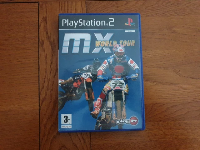 JEU MX WORLD TOUR pour playstation 2 PS2 en francais course moto cross ...